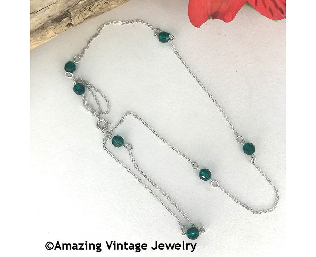 Sarah Coventry STERLING BIRTH CHAIN Necklace From 1975 * Sarah Coventry ...