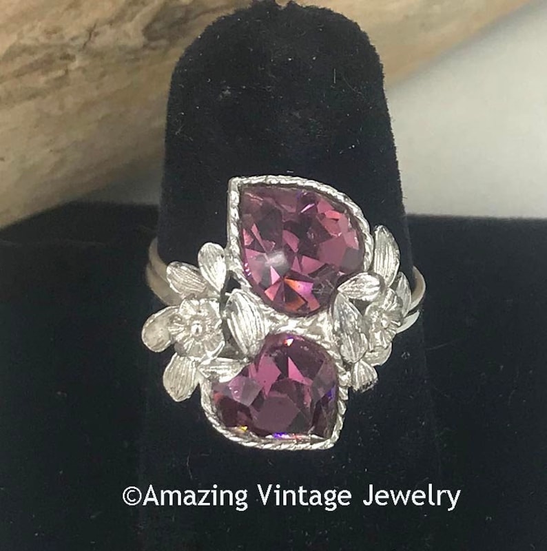 Sarah Coventry LOVE STORY Ring Vintage Ring From the - Etsy