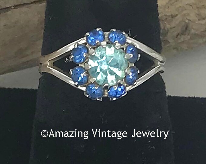 Sarah Coventry INDIGO Ring 1974 Vintage Sarah Coventry Ring Sarah ...