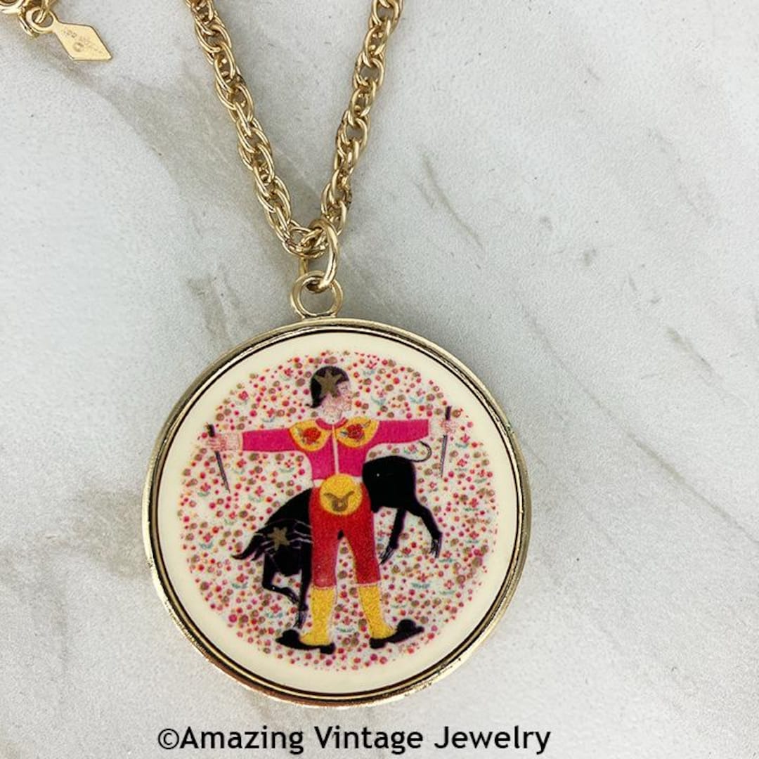 Sarah Coventry ORIGINAL DESIGN ZODIAC Necklace From 1975 * Sarah ...