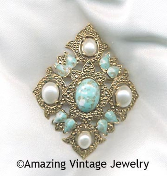 Sarah Coventry REMEMBRANCE Pin * Vintage Sarah Covent… - Gem