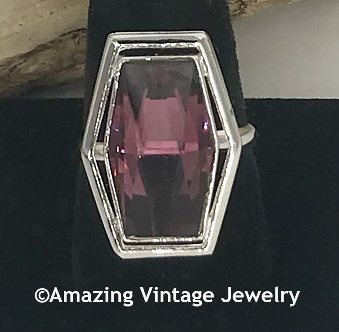 Sarah Coventry REFLECTIONS Ring Vintage Ring From 1973 Sarah Coventry ...