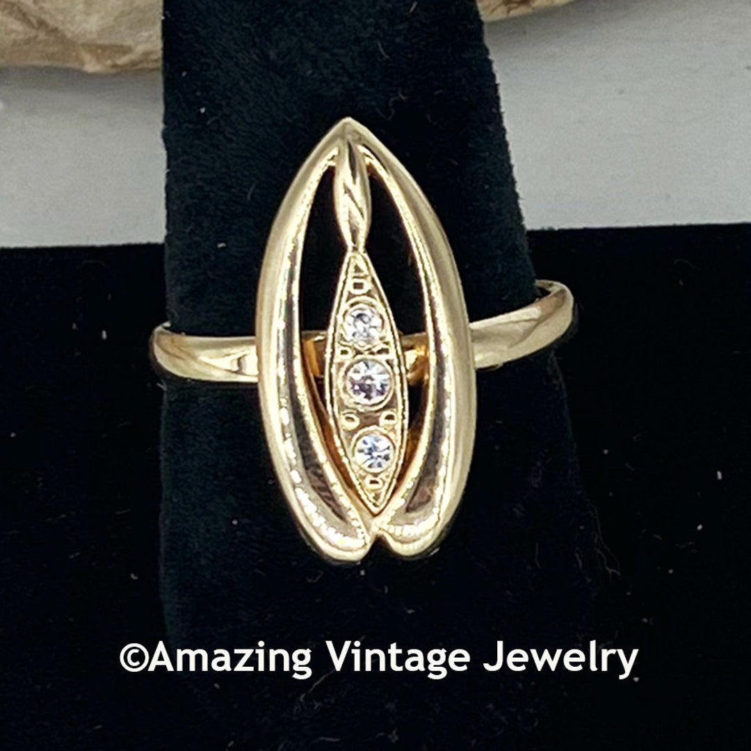 Sarah Coventry STARDUST Ring From 1978 vintage Sarah Coventry ...