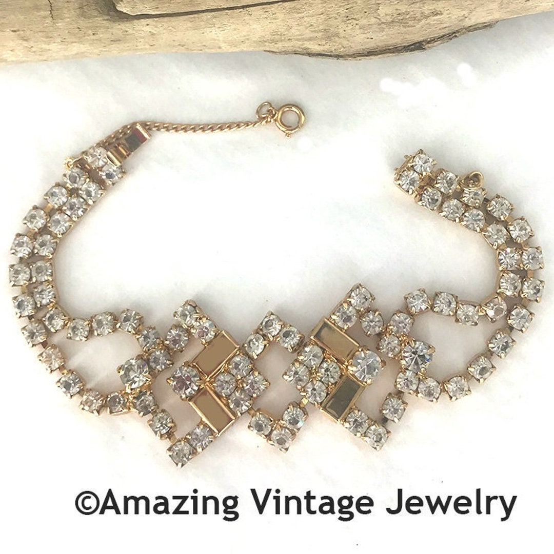 Sarah Coventry GOLDEN ICE Bracelet From 1972 Sarah Coventry Gold ...