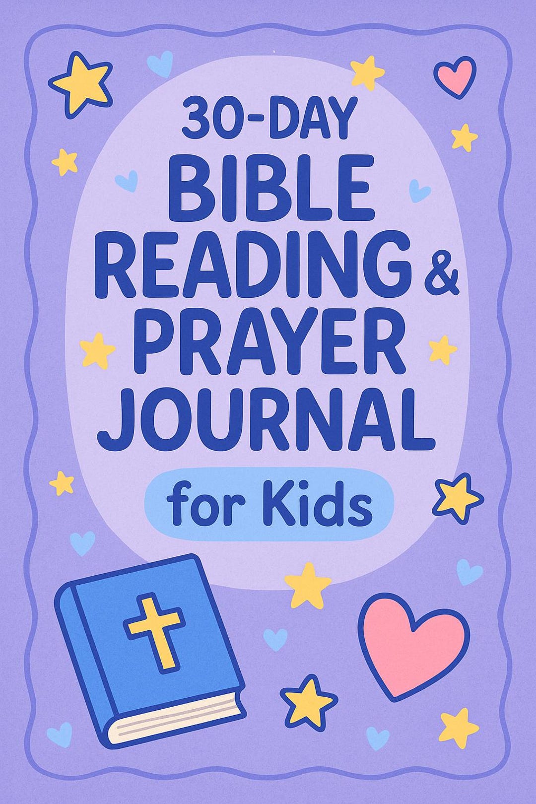 30-day Bible Reading & Prayer Journal for Kids – Christian Printable ...