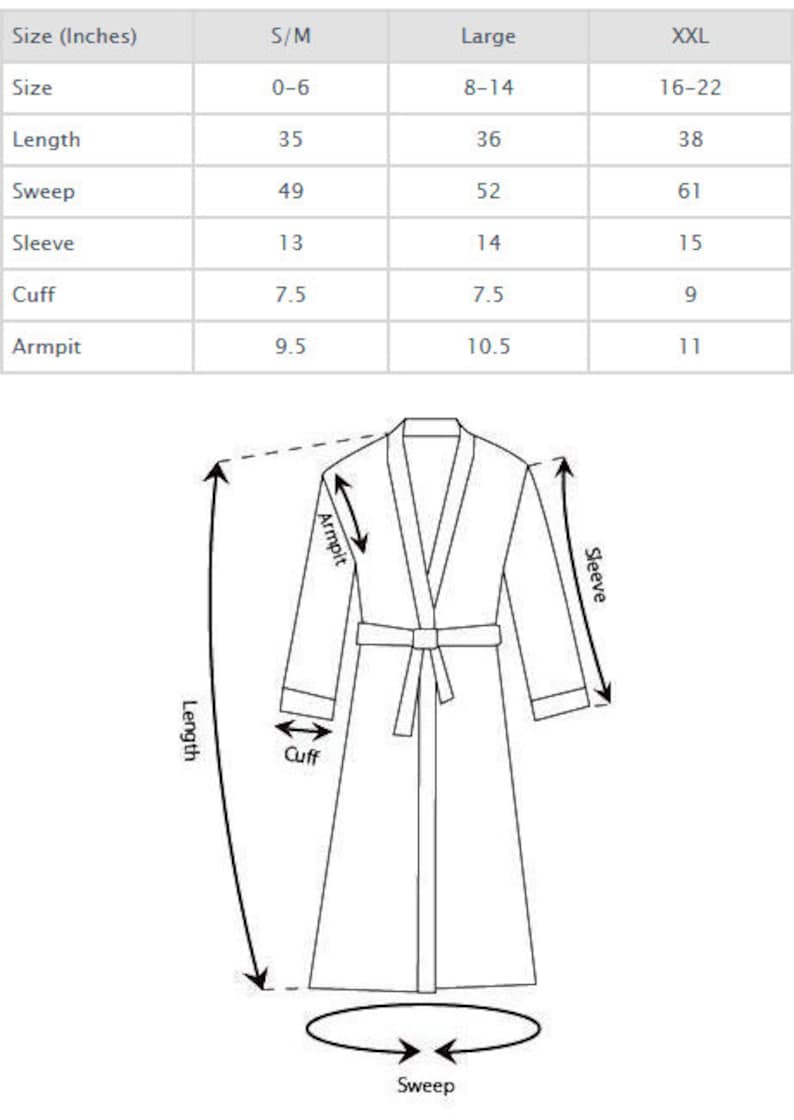 Women's Monogrammed Waffle Robe, 14 Colors to Choose From, Personalized ...