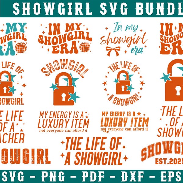 The Life of a Showgirl Clipart - Etsy