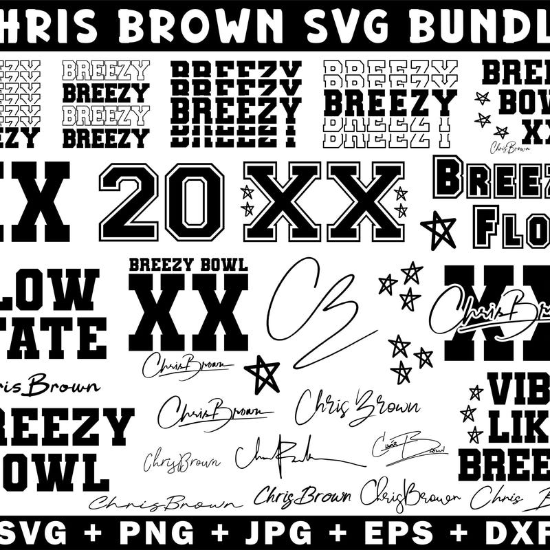 Stars Chris Brown Tour - Etsy