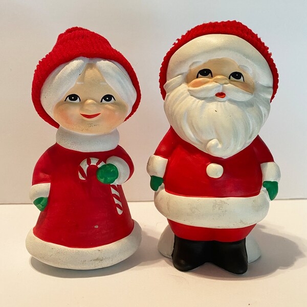 Chalkware Santa - Etsy