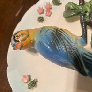 Lefton Bird 3D Wall Hangings Blue Jay and Bluebird PAIR Mid-century MCM ...