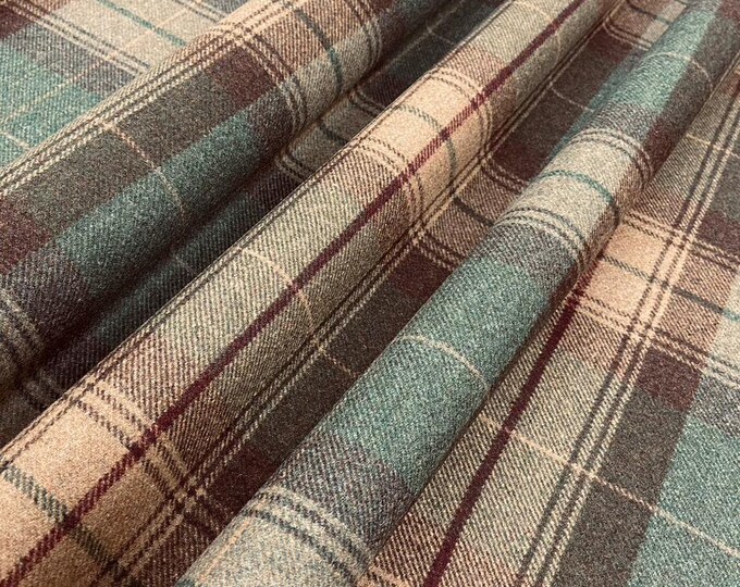 Ralph Lauren Fabric Barnfield Plaid Mallard Etsy