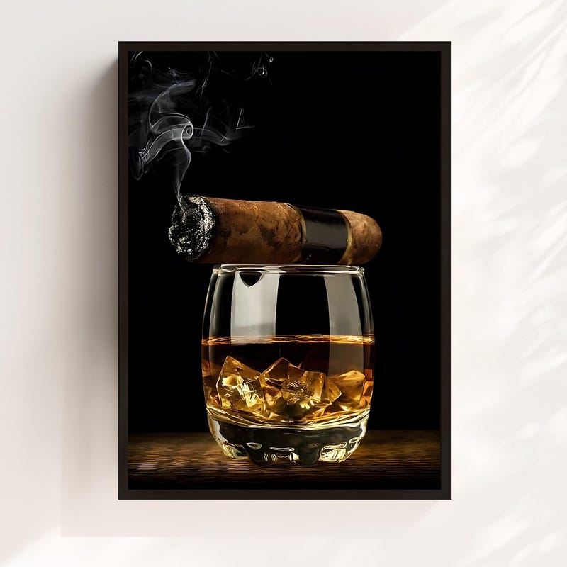 Cigar Lounge Posters - Etsy