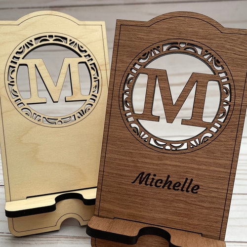 Cell Phone Stand Personalized Phone Holder Office Decor - Etsy