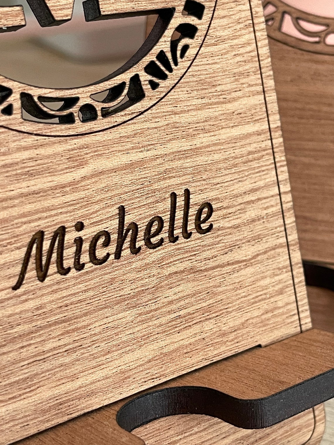 Cell Phone Stand Personalized Phone Holder Office Decor - Etsy