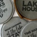 Lake Life Coasters Drink Coasters Bar Decor Lake House - Etsy
