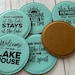 Lake Life Coasters Drink Coasters Bar Decor Lake House - Etsy