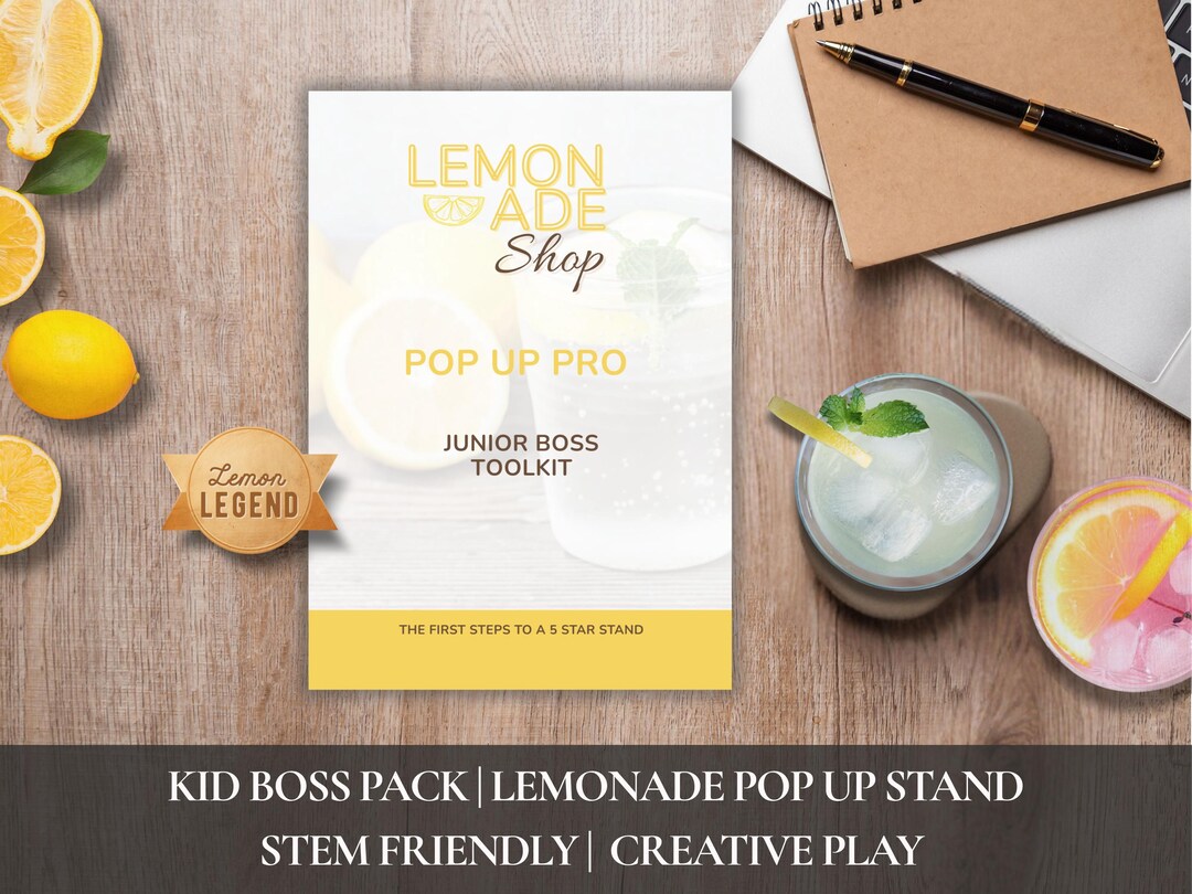 Kids Lemonade Stand Printable | Children’s Business Stand With Business ...