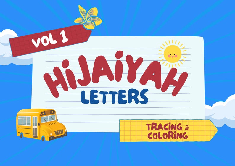 33 Pages | Hijaiyah Tracing & Coloring | Learning Arabic Letters ...