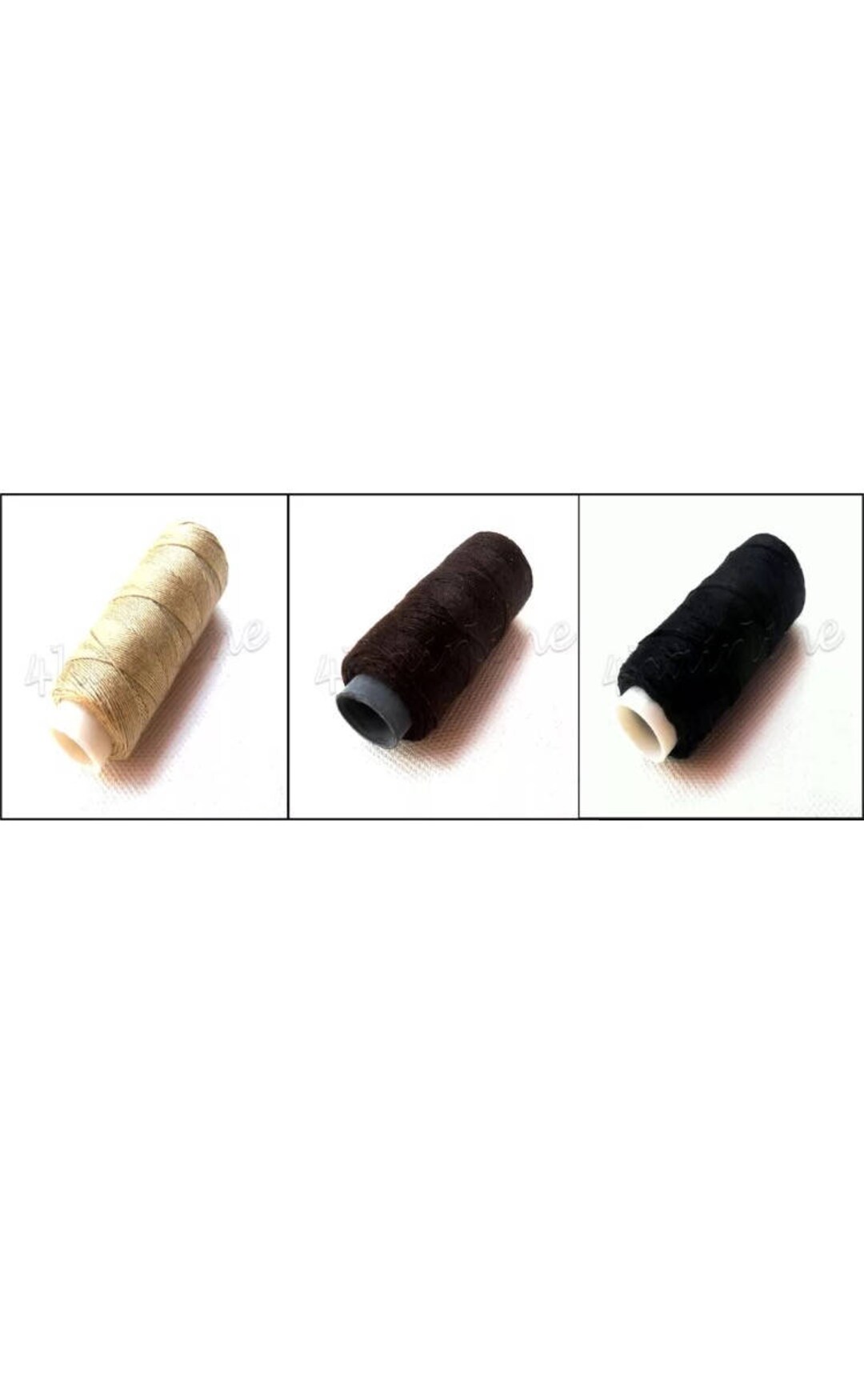 Choose From Blonde Black or Brown Hair Weaving Thread for Hair ...