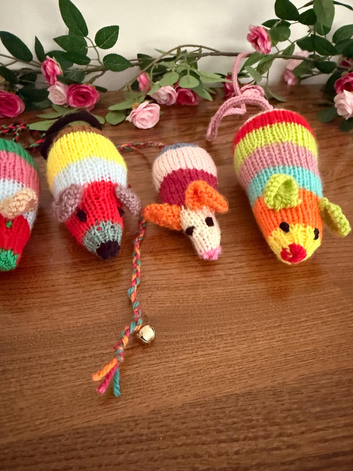Hand Knitted Catnip Mouse - Etsy