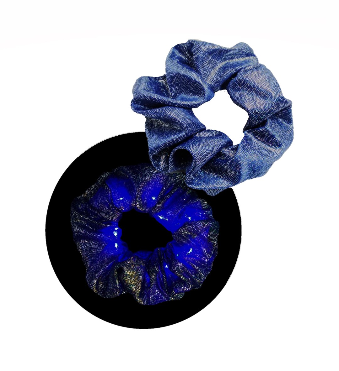 LED Light up Scrunchie Navy Blue - Etsy