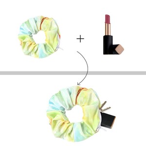 Zipper Secret Pocket Stash Scrunchies - Many Different Styles - Etsy