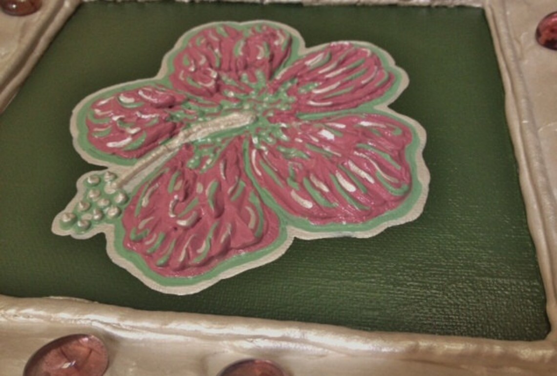 FLEUR DES ILES Flower of the Islands Original Painting by - Etsy