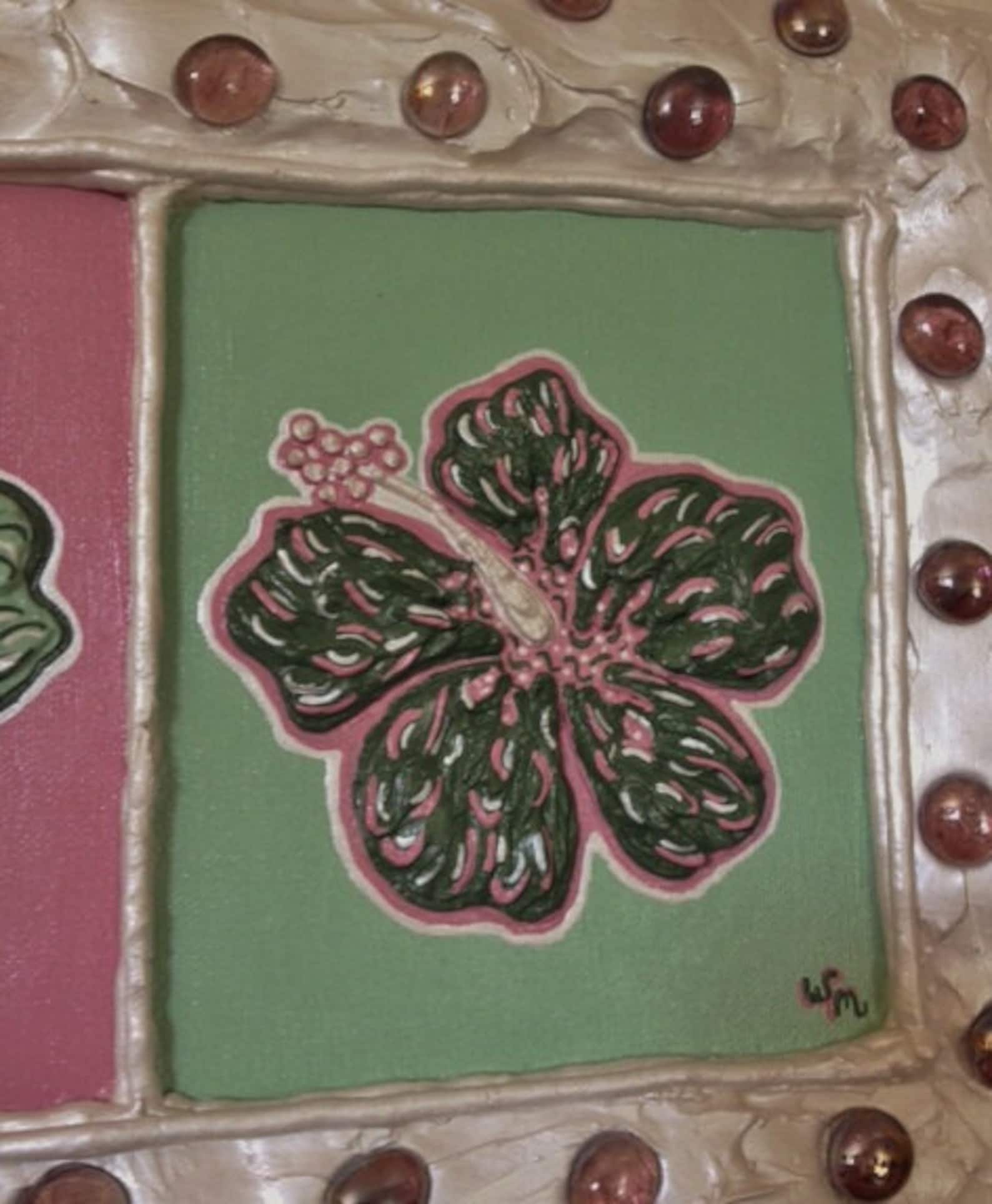 FLEUR DES ILES Flower of the Islands Original Painting by - Etsy