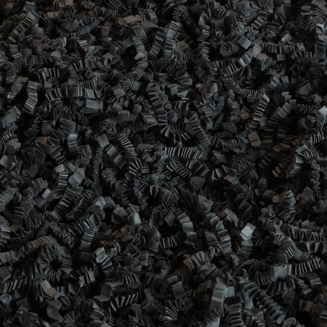 Black Crinkle Paper, 10 LB / 4.5 KG - Etsy