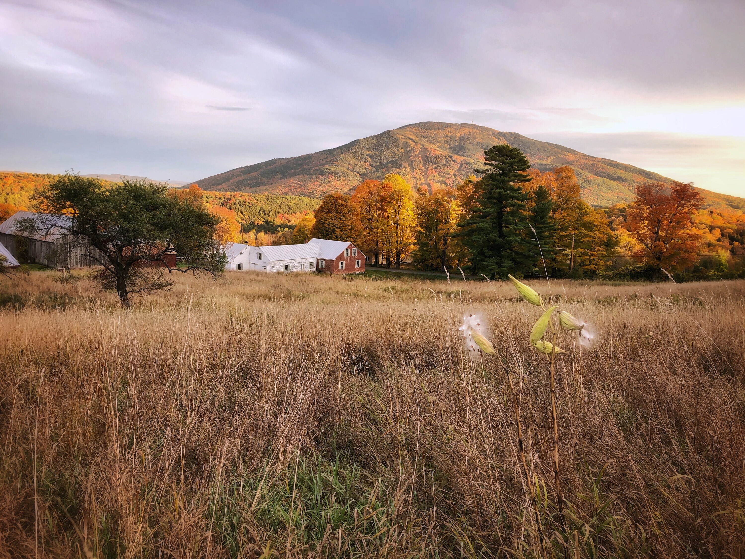 Vermont Countryside in the Fall With Sweeping Mountain Views - Etsy