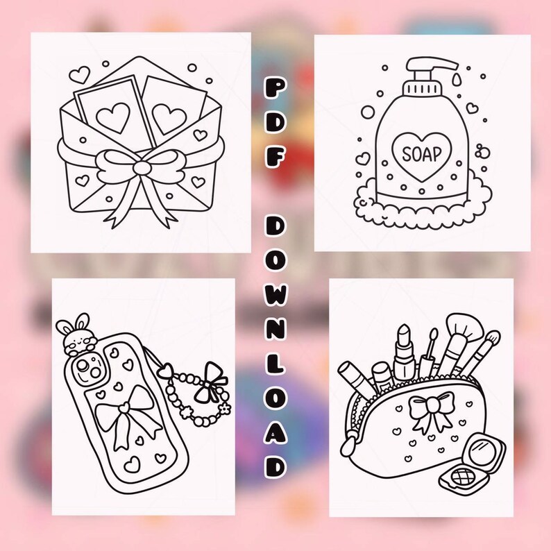 Coco Wyo Cozy Vibes Digital Coloring Book 413 Page Instant Download ...