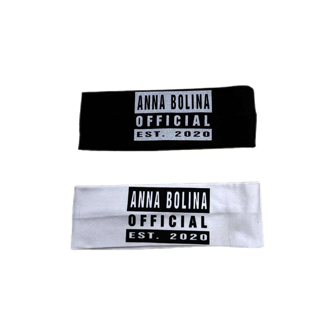 Anna Bolina "official" Letter Print Headband - Etsy