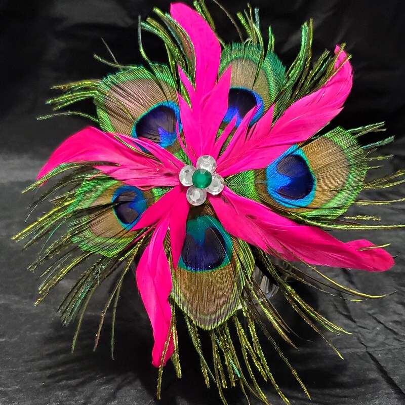 Peacock Headband - Etsy