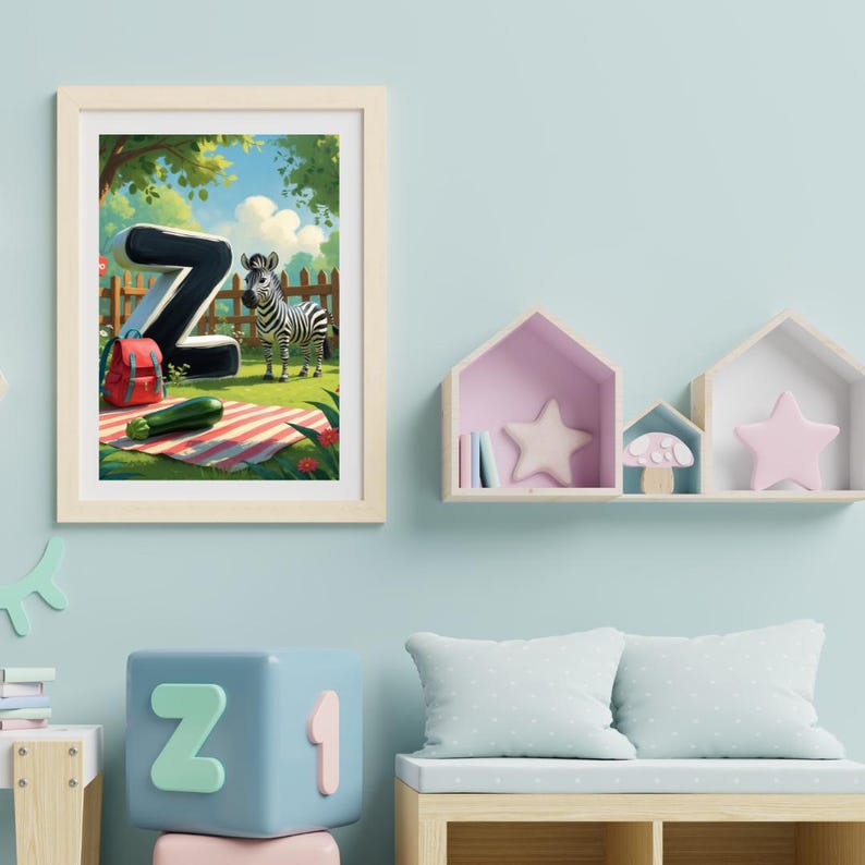 Letter Z Puzzle - Fun Alphabet Learning Jigsaw for Kids and Spell Your ...