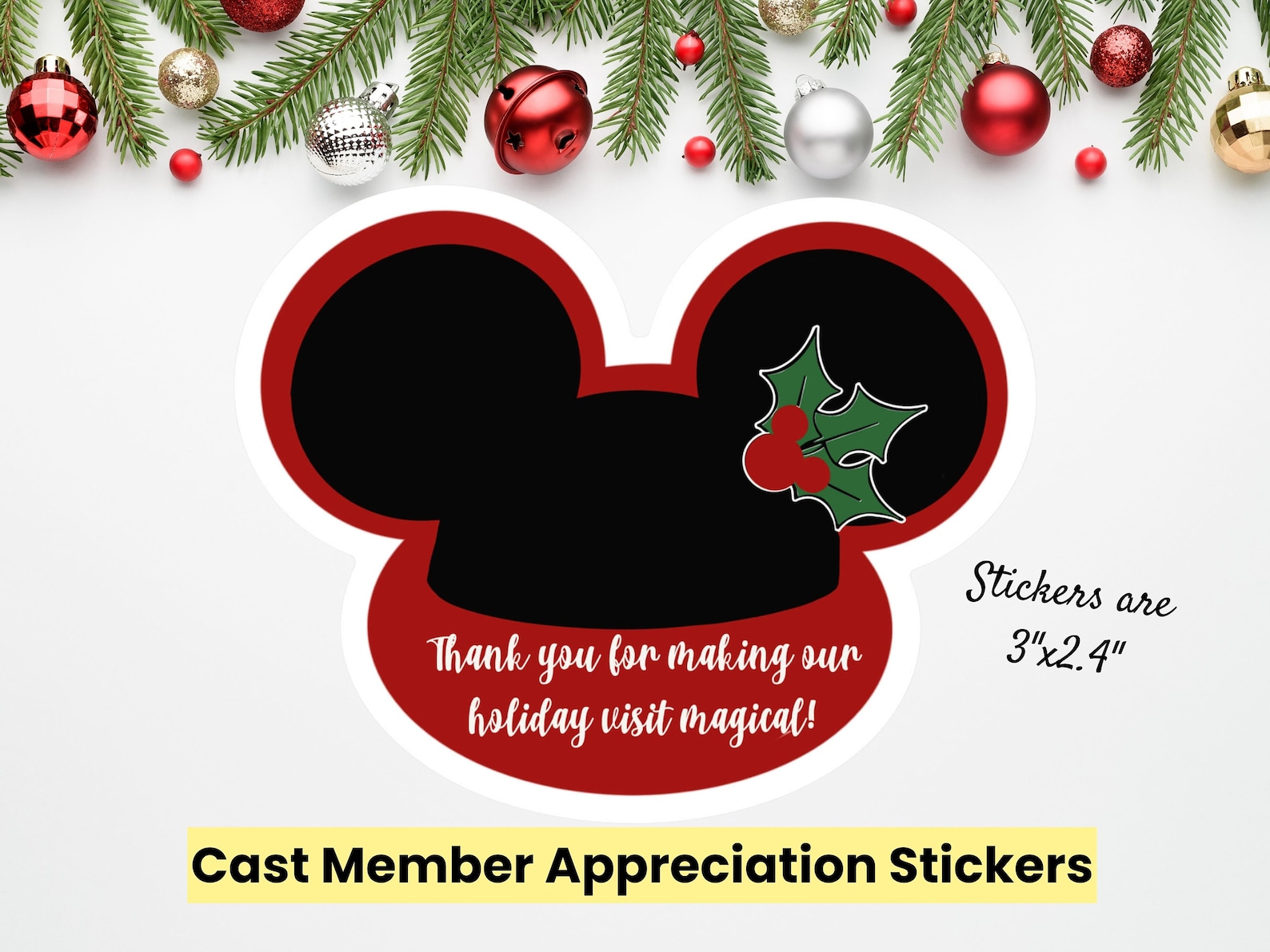 Cast Member Gift Cast Member Thank You Cast Member Sticker - Etsy