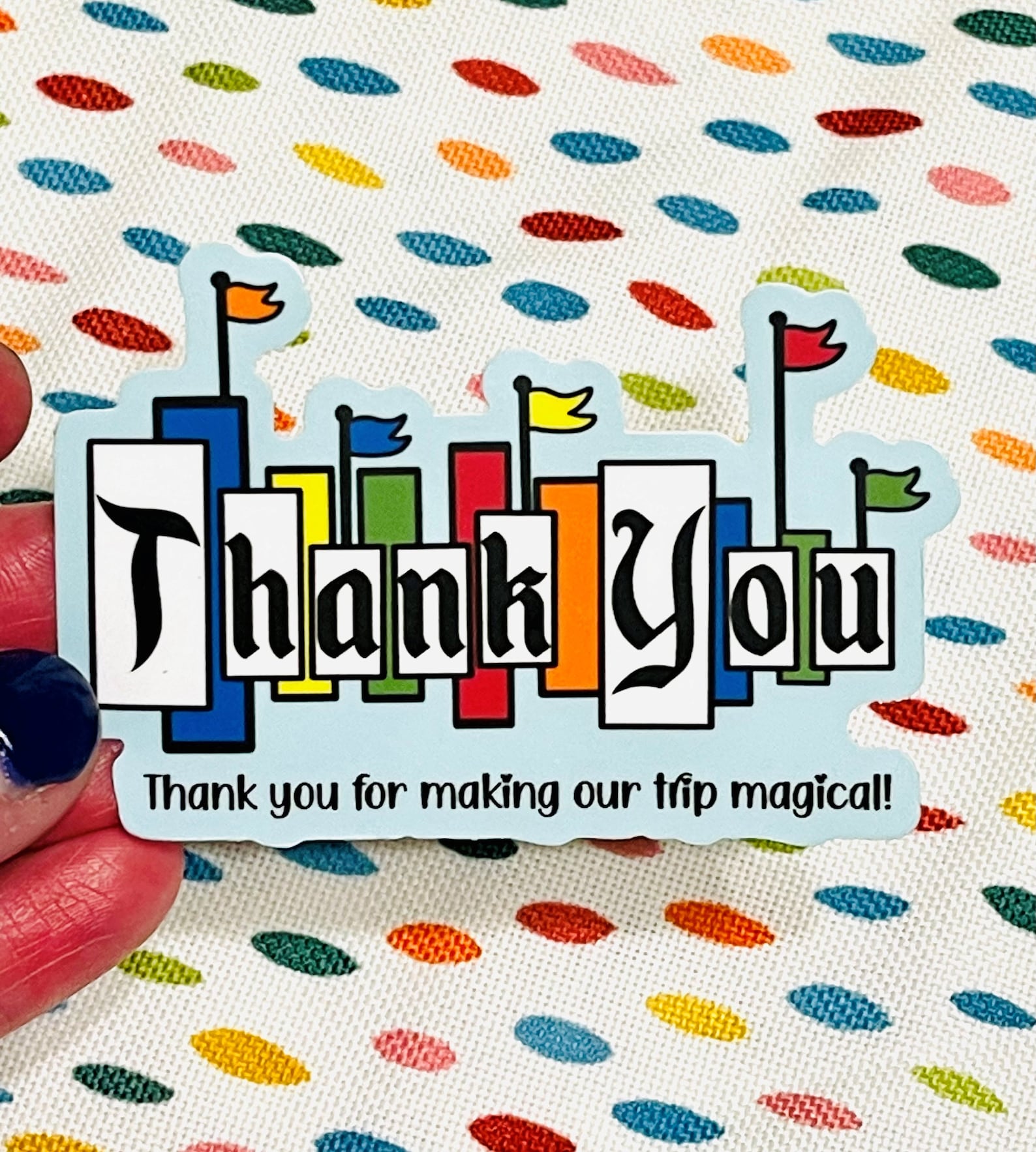 Cast Member Gift Cast Member Thank You Cast Member Sticker - Etsy