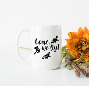 Witch Sisters Come We Fly SVG JPG PNG Instant Digital - Etsy