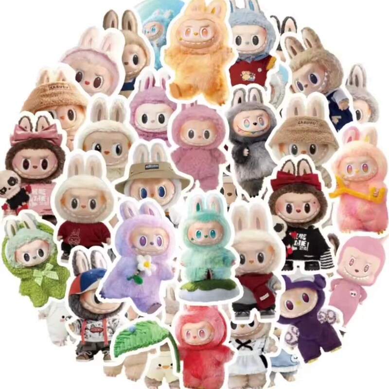 Labubu Stickers - Etsy