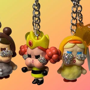 Popmart CRYBABY Crying Again Bag/keychain Charm - Etsy