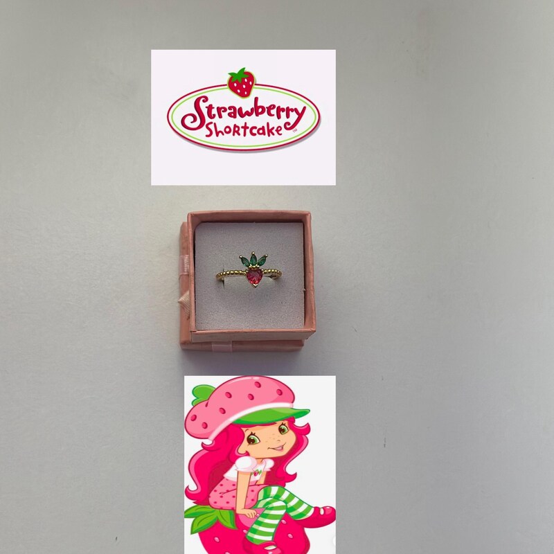 Strawberry Ring - Etsy
