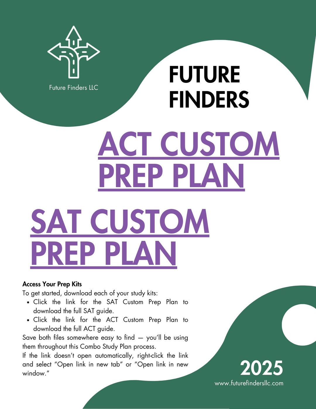 Combo SAT + ACT Study Plan | Self-paced Test Prep Guide With ...