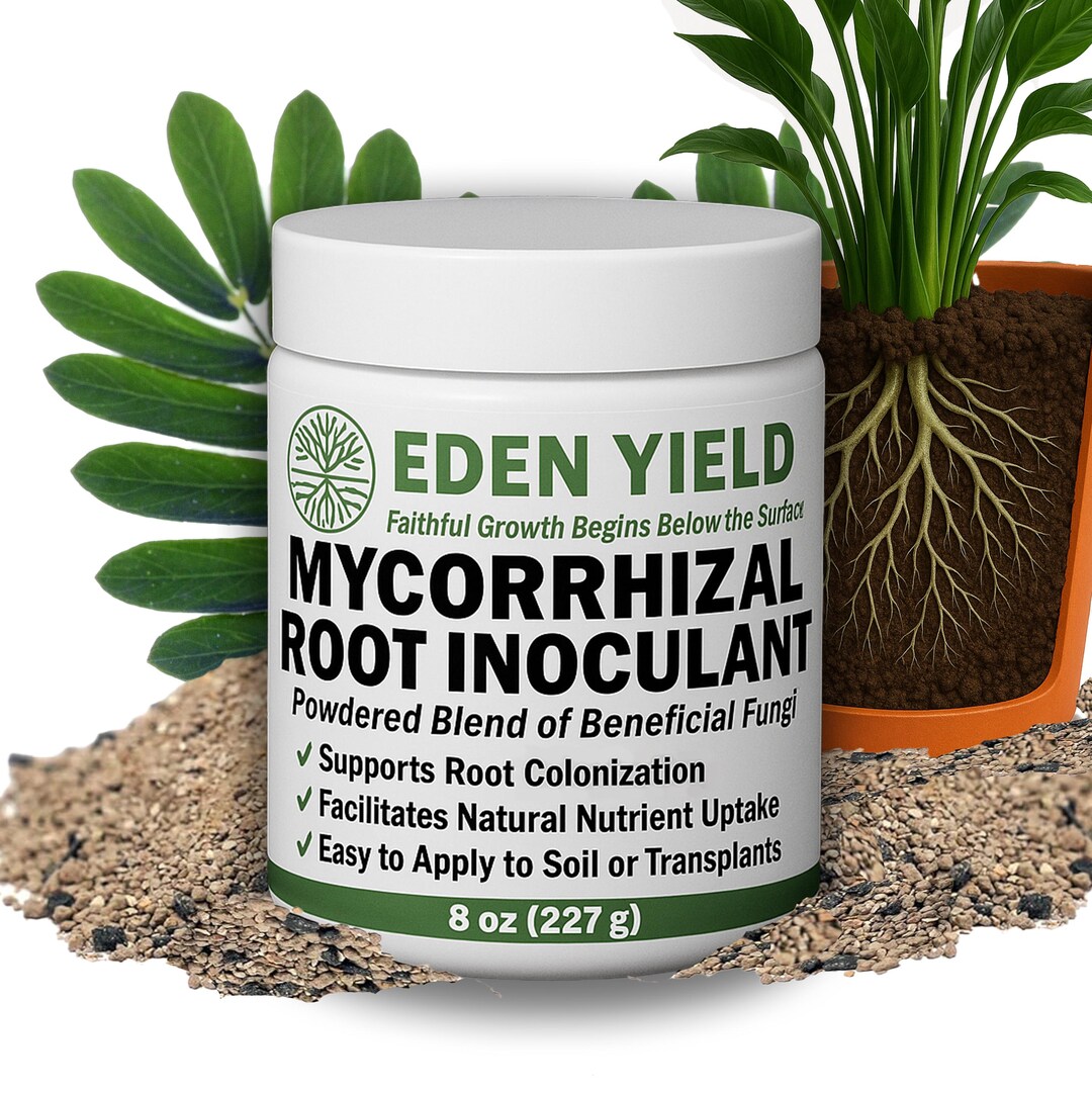Mycorrhizal Root Inoculant: Organic Fungi Powder Soil Booster for Plant ...