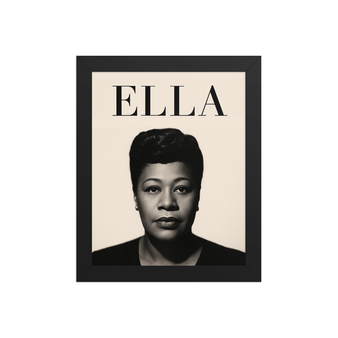 Ella Fitzgerald Portrait: First Lady of Jazz | African American Art ...