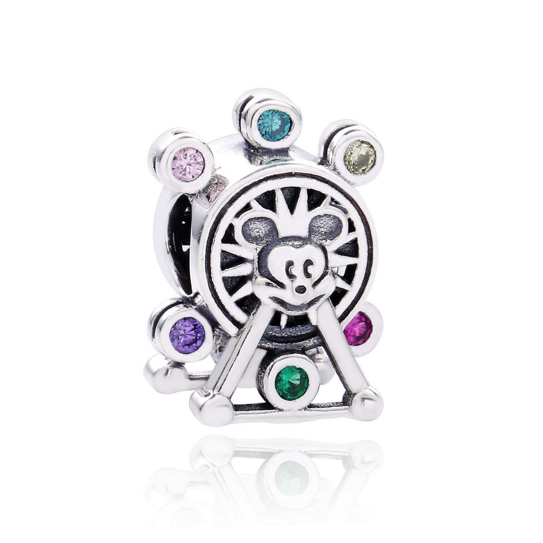 Pandora MICKEY MOUSE Favorite Attraction Fun Ferris Wheel Charm - Etsy