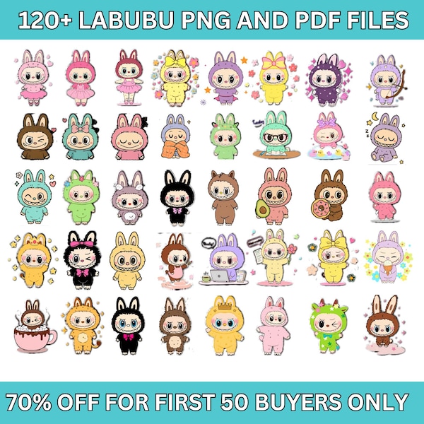 Brown Labubu - Etsy