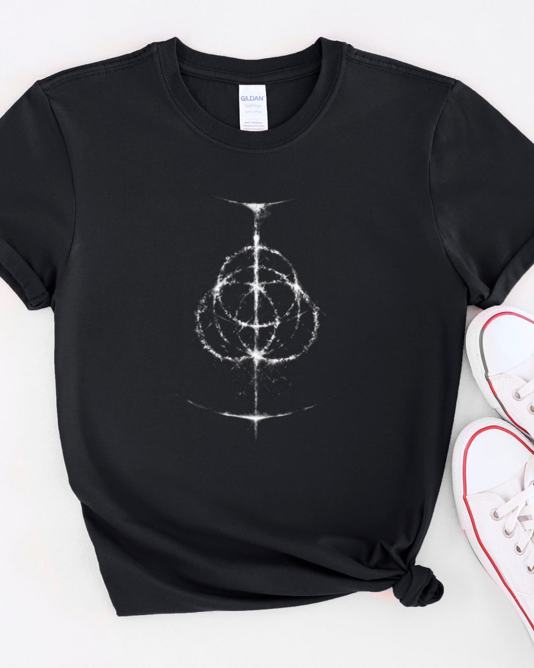Elden Ring Icon Shirt, Gamer T-shirt, Dark Fantasy Tee, Video Game Gift ...