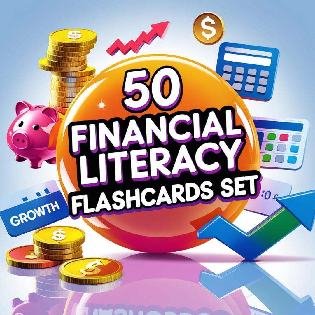 Printable Financial Literacy Flashcards: Money Smart Kids Ages 6-10 - Etsy