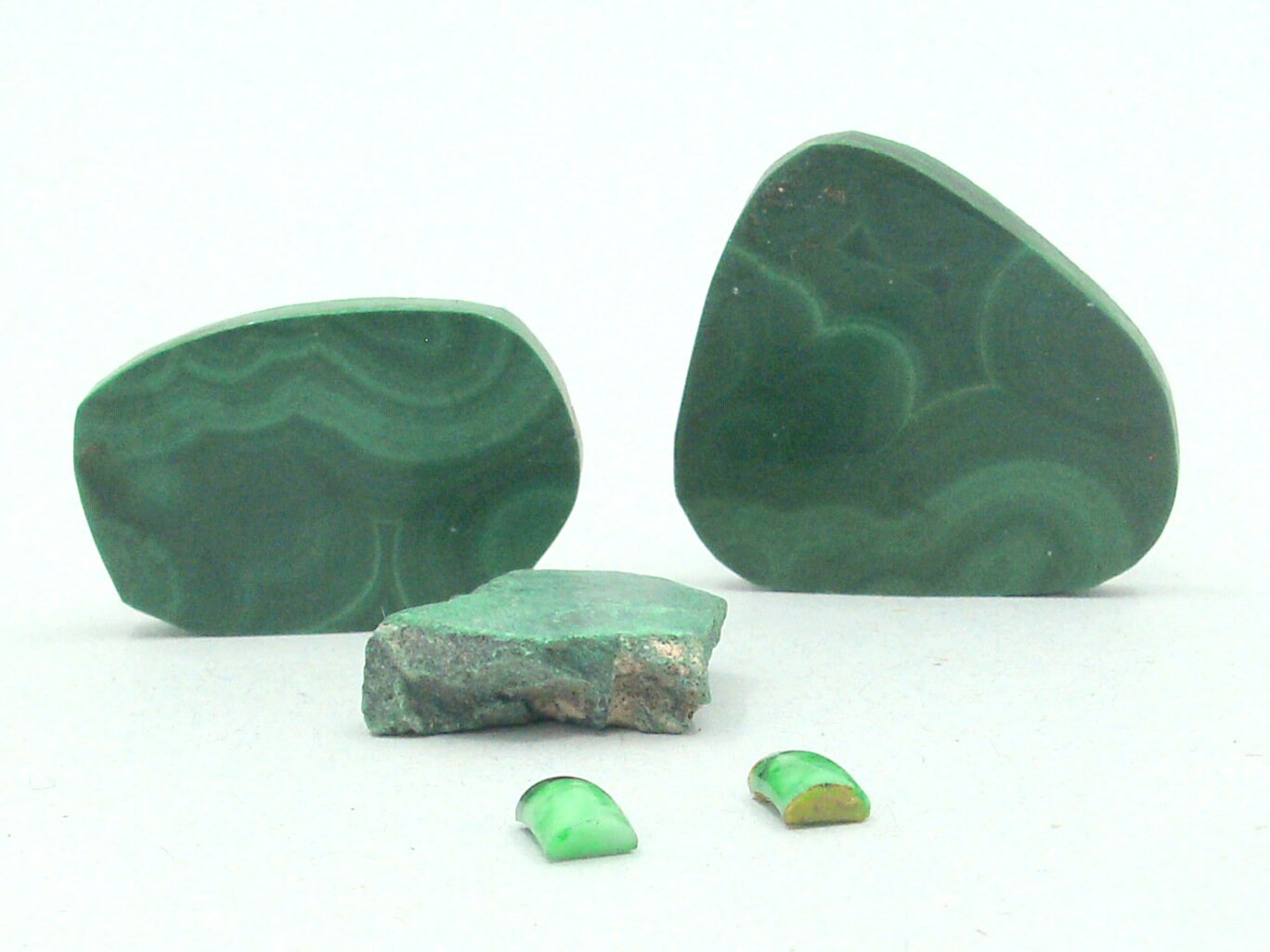 Malachite Rough Preformed Stones Lapidary Cutting Material - Etsy