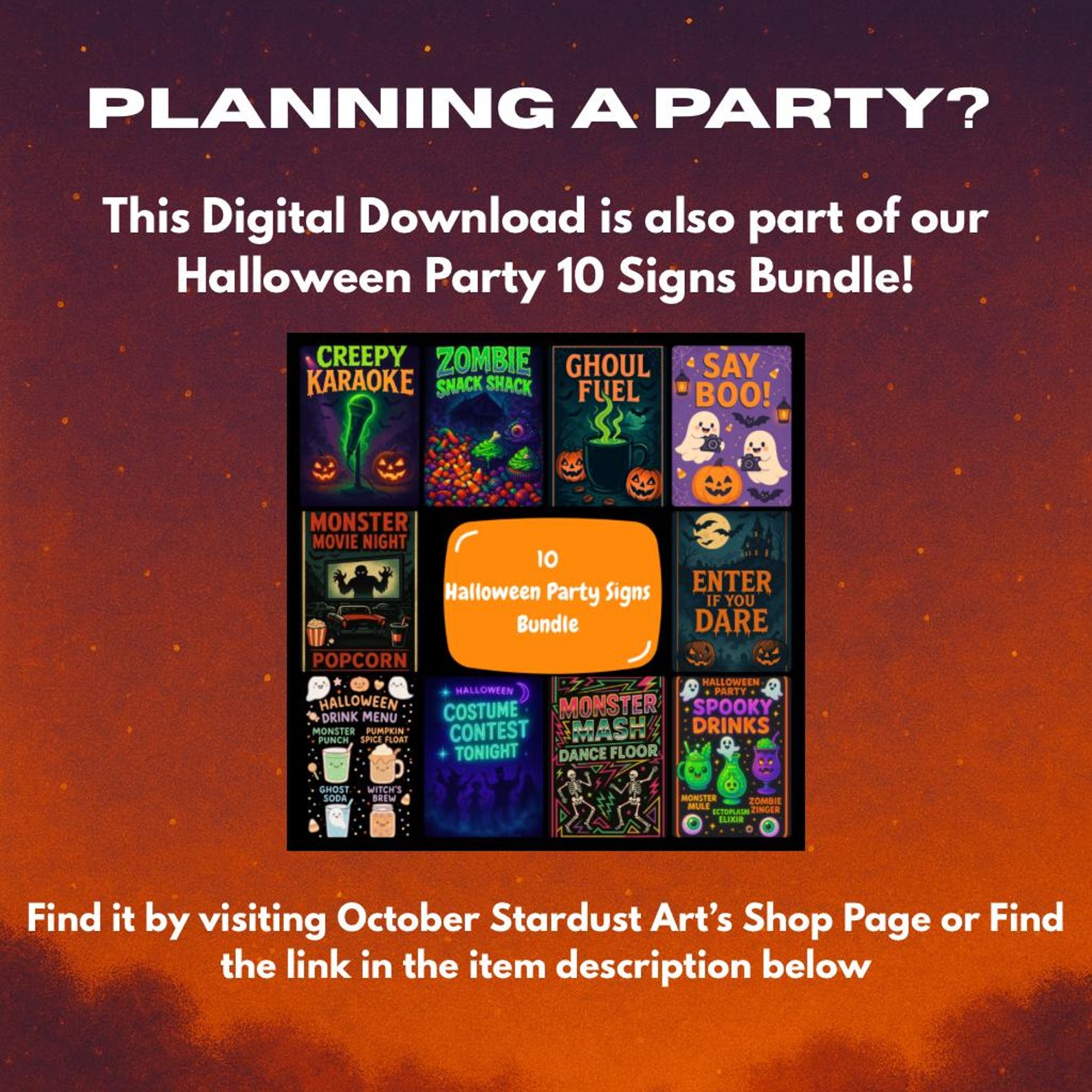 Creepy Karaoke Halloween Party Sign: Spooky Microphone Singing ...