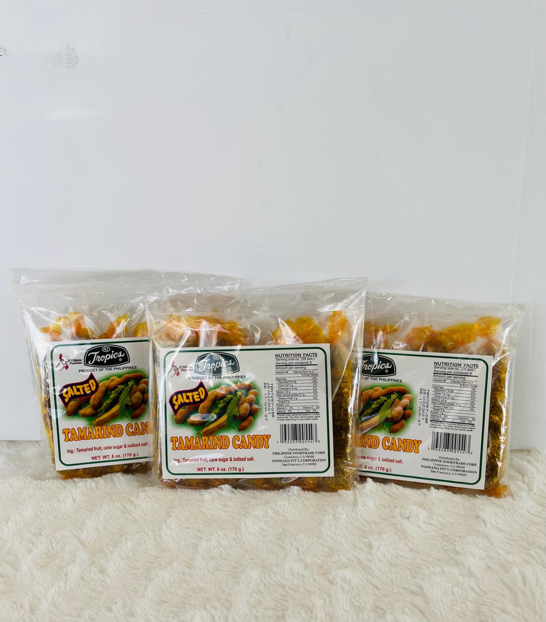 Tropics Salted Tamarind Candy Sampalok 3 Packs Philippines - Etsy